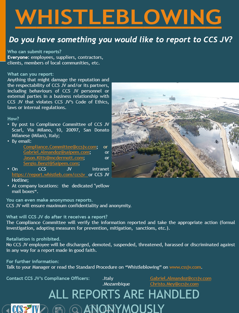 Hotline – CCS-JV